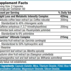 Xenadrine Ultimate Weight Loss 120 Capsules | Super Supplement