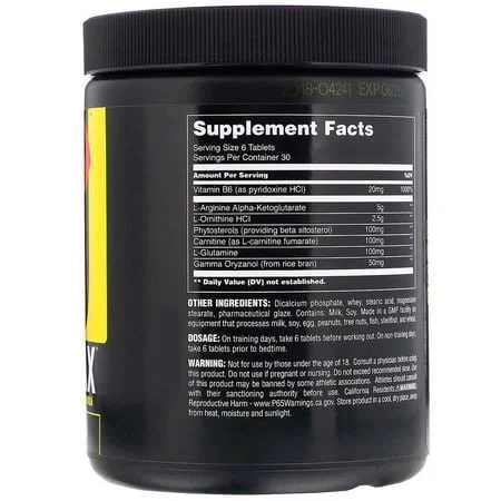 Universal Nutrition GH Max 180 Tablets | Super Supplement