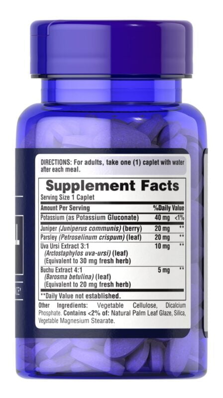 Puritan’s Pride Water Pill 50 Caplets | Super Supplement