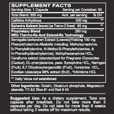 Innovative Labs Black Mamba 90 Capsules | Super Supplement