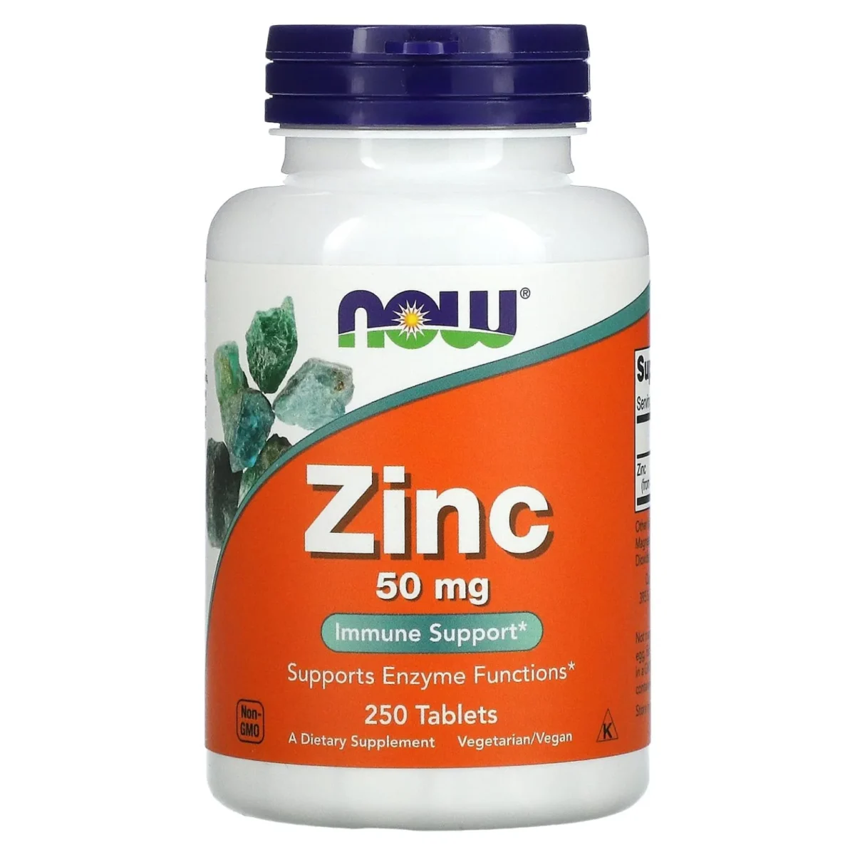 Now Foods Zinc gluconate 50 mg | Super Supplement