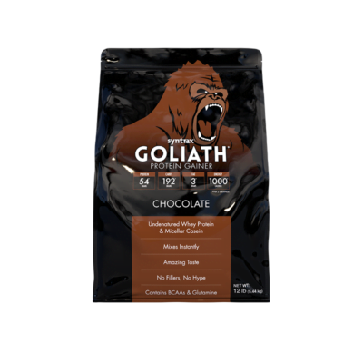 Syntrax GOLIATH Protein Gainer 12 Lbs. | Super Supplement