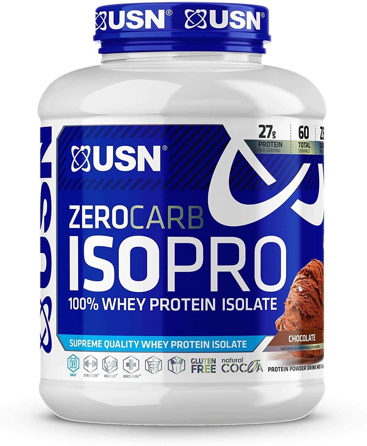 USN Zerocarb IsoPro Whey Protein Isolate 4 Lbs. | Super Supplement