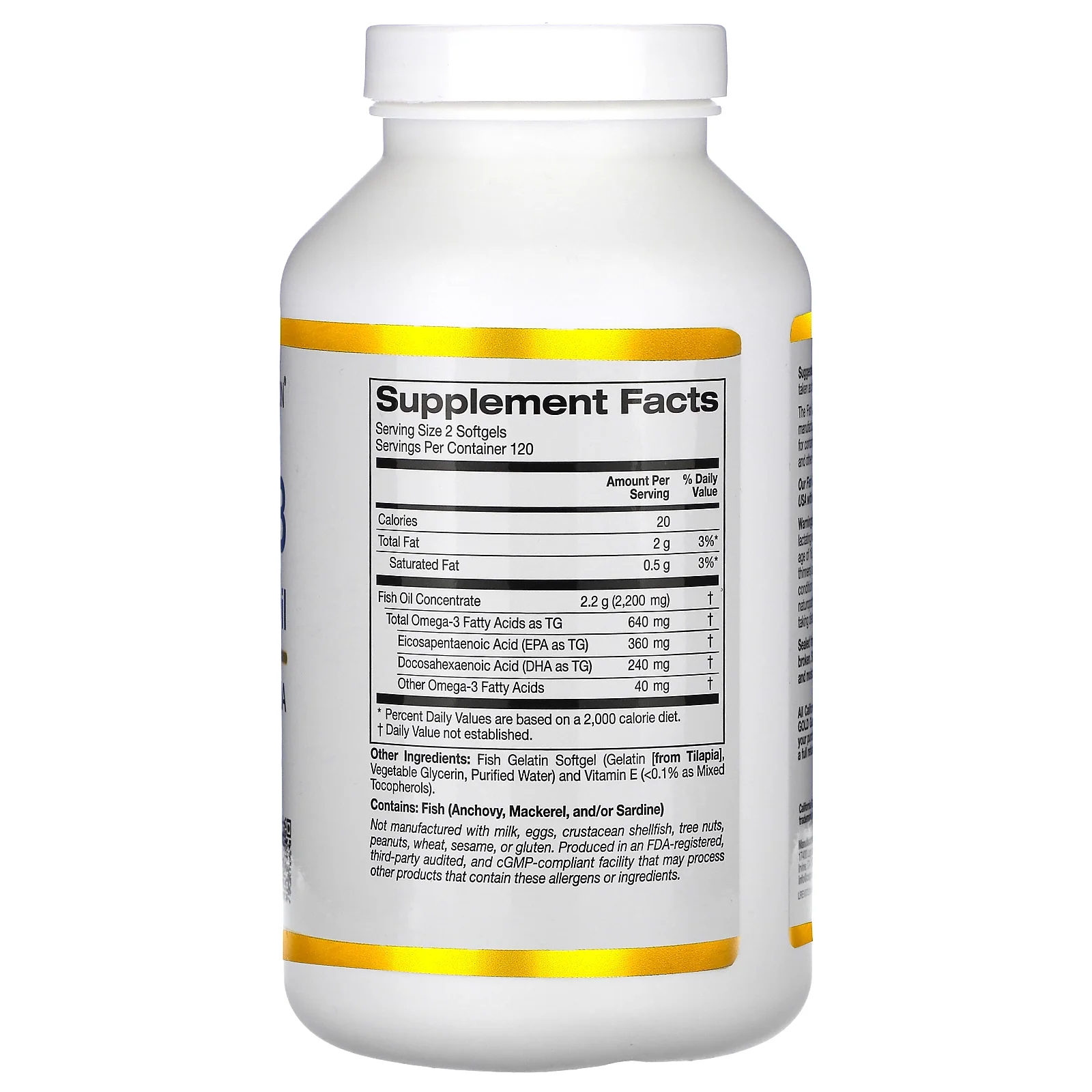 California Gold Omega 3 | Super Supplement