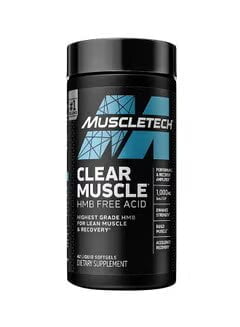 Muscletech Clear Muscle HMB Free-Acid 42 Softgels | Super Supplement