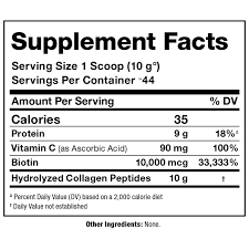 Allmax Nutrition Collagen With Biotin & Vitamin C 44 Servings | Super ...