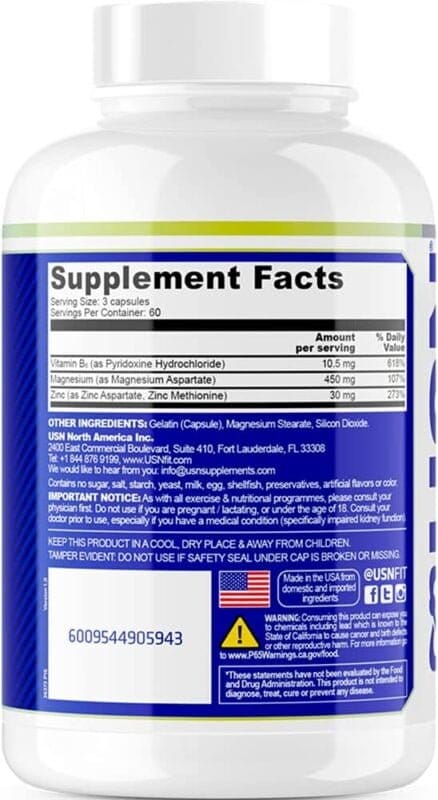 USN ZMAG+ 180 Capsules | Super Supplement