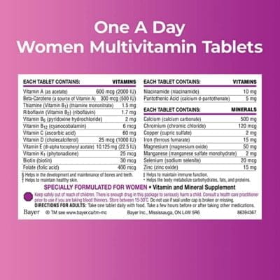 One A Day Women Multivitamin 90 Tablets | Super Supplement