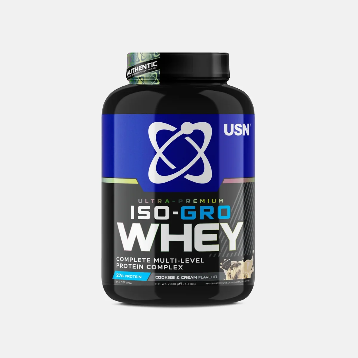USN ISO-GRO Whey Isolate Protein Powder 2 kg | Super Supplement