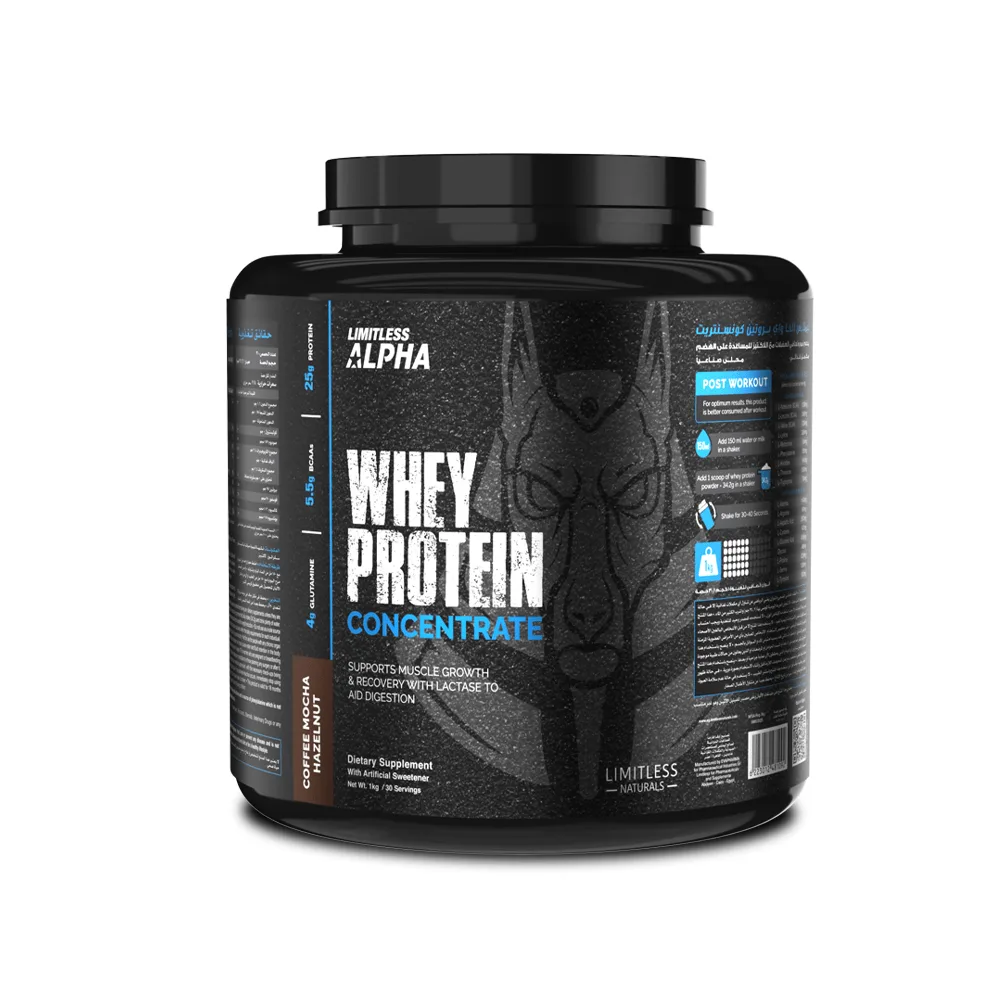 Limitless Alpha Whey Protein Concentrate | Super Supplement