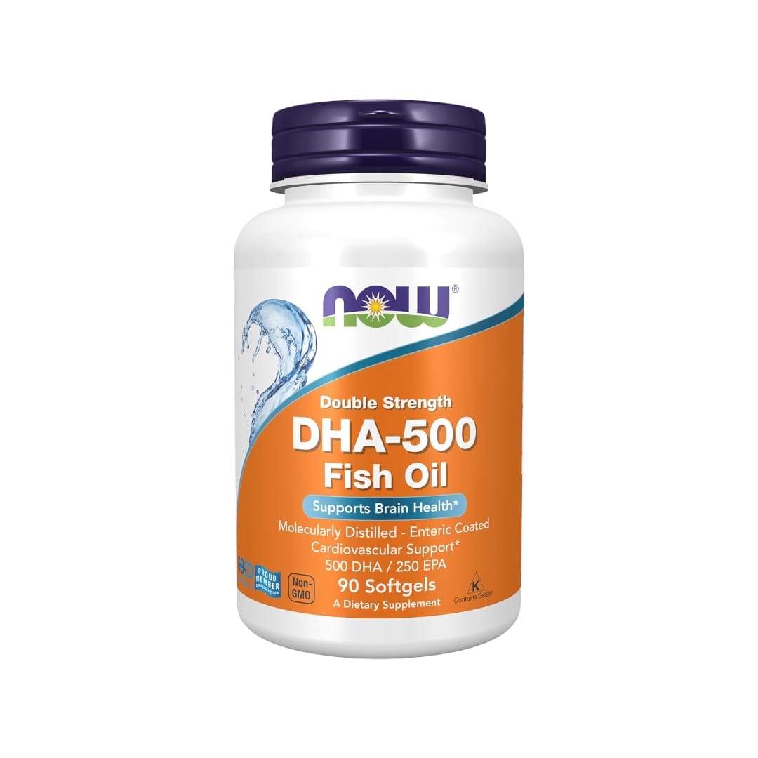 NOW Foods DHA-500 Double Strength | Super Supplement